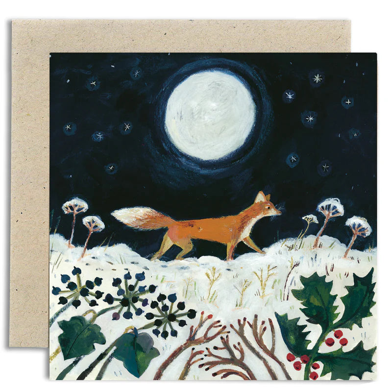 Winter Fox Card – The Nestling Co.